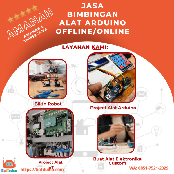 Jasa Bimbingan Alat Arduino Offline/Online Di Indonesia - Botduino-Jasa Arduino, IoT, Aplikasi ...